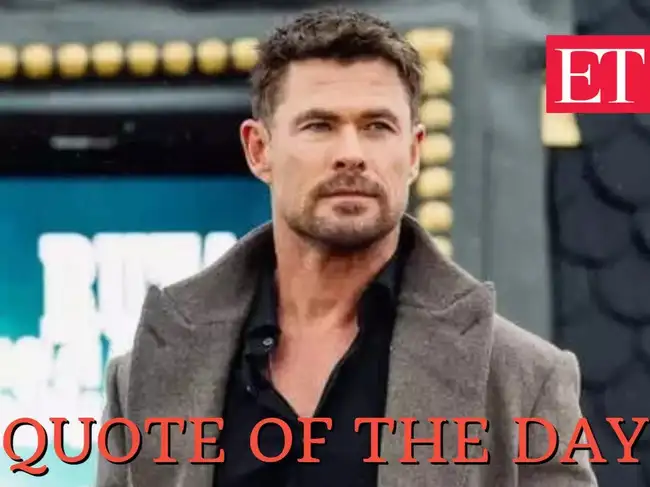 Quote of the day by Marvel's 'Thor' Chris Hemsworth: ‘People who put ...