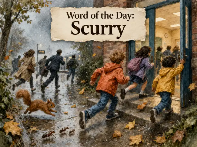 Word of the day: Scurry - The Economic Times