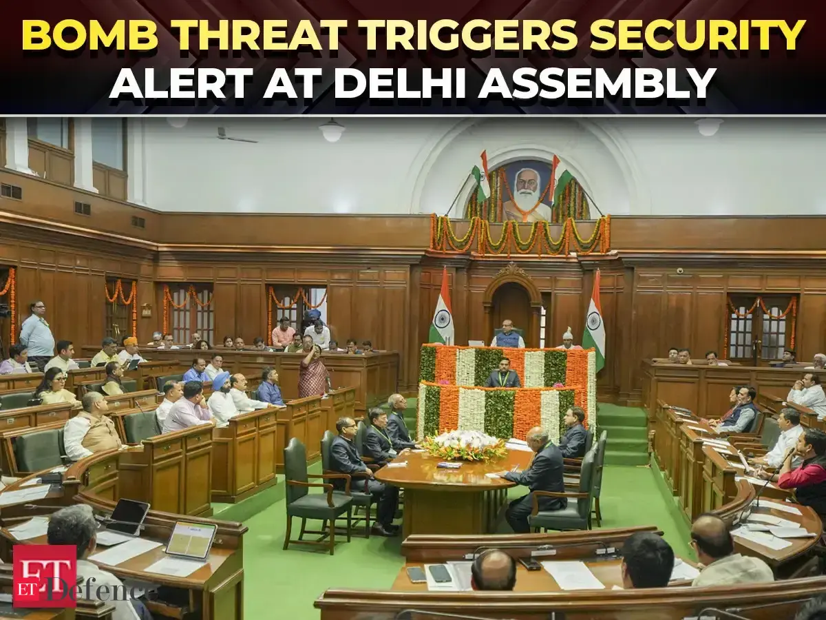 Bomb threat email triggers security alert at Delhi Assembly ahead of ...