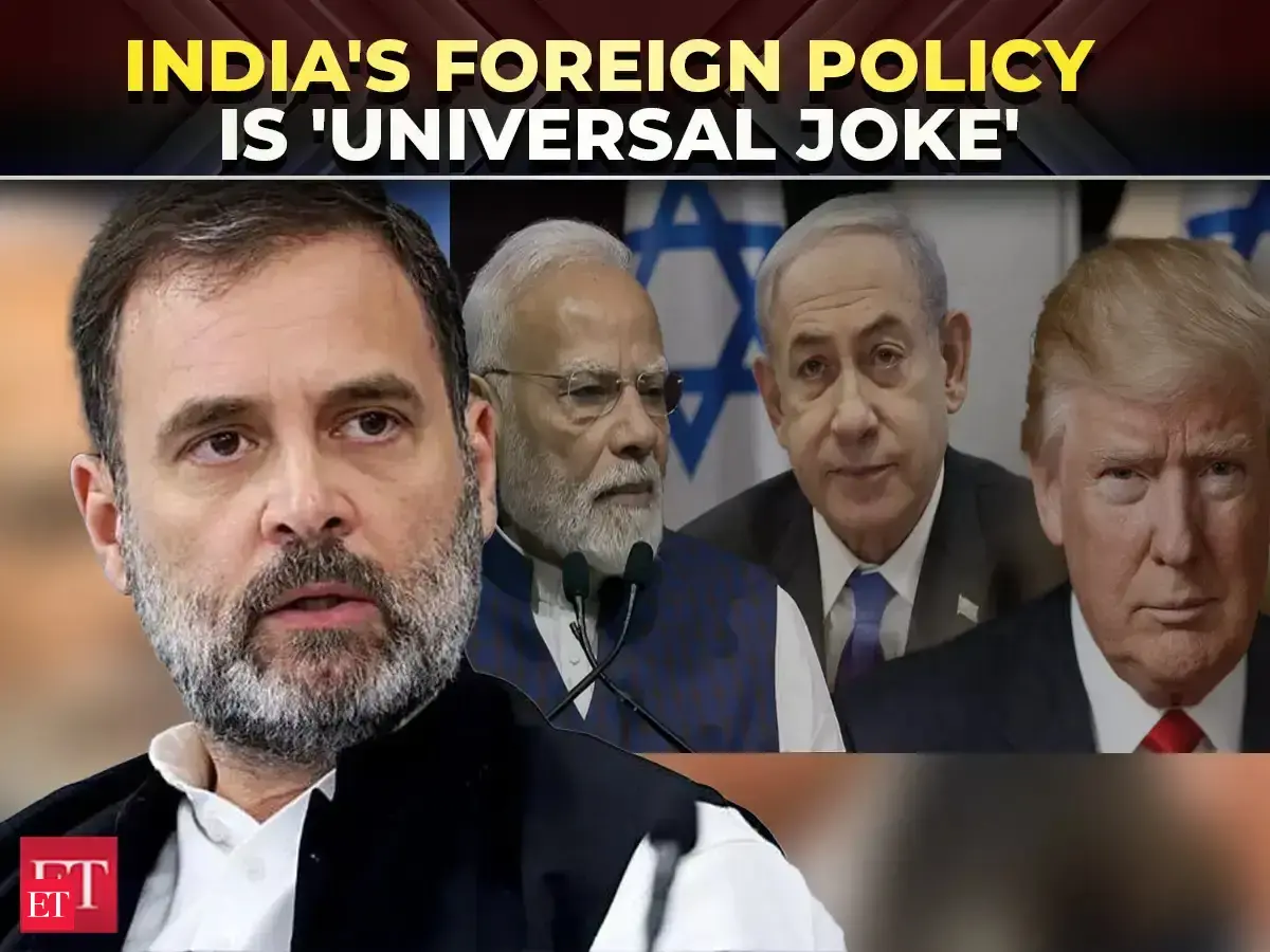 Rahul Gandhi slams PM Modi over Iran war, says India's foreign policy ...