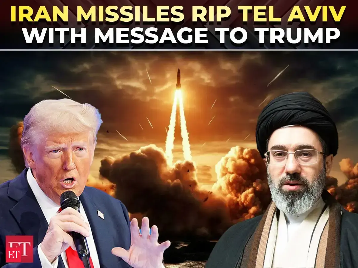 'From Iran, with love': Tehran unleashes missiles on Israel; calls it ...