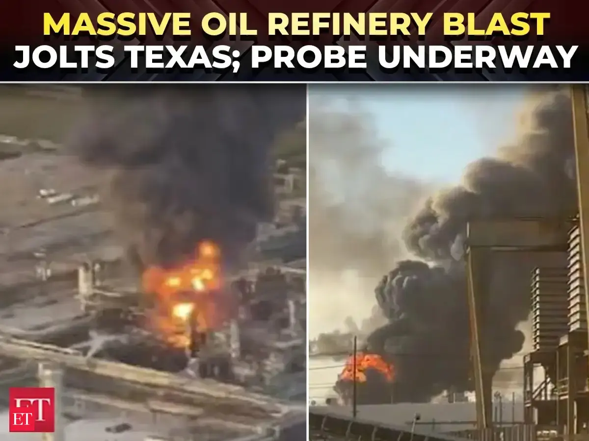 Texas Refinery Explosion: Massive blast rocks Valero Plant, no injuries ...