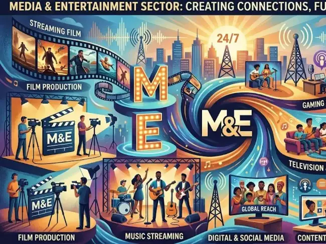 Media & entertainment sector to grow to Rs 3.3 lakh cr by 2028: Report ...