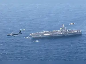 uss abraham lincoln: Did Iranian Navy cruise missiles hit USS Abraham ...