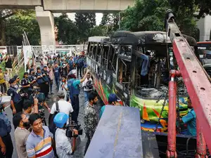 Bangladesh: 2 dead, several feared trapped as bus carrying 40 plunges ...