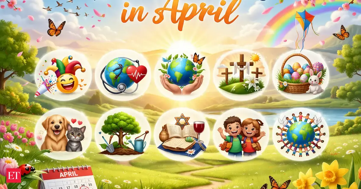 Full list of April 2026 holidays & observances: April holidays 2026 ...
