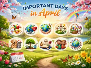 Full list of April 2026 holidays & observances: April holidays 2026 ...