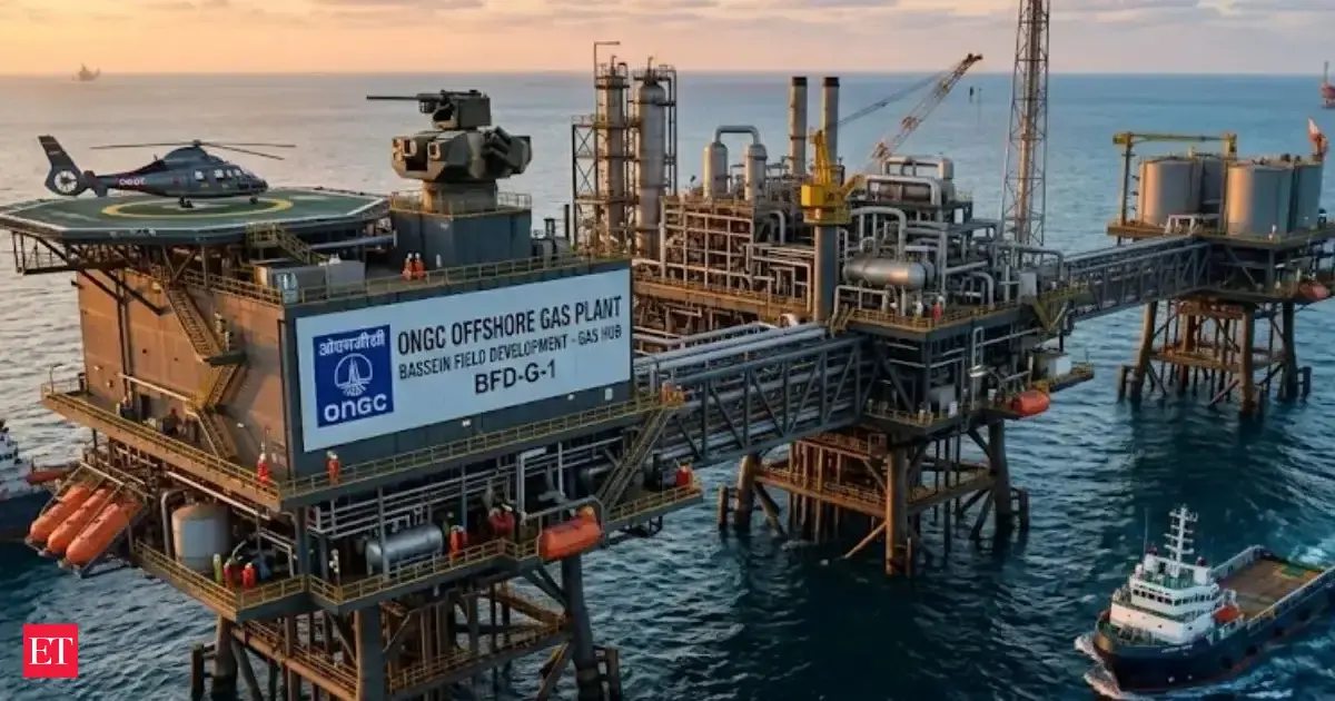 ONGC begins gas production from $1 billion Daman project - The Economic ...