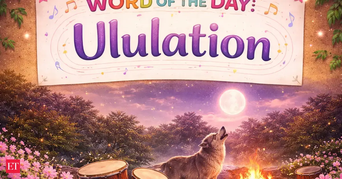 Ululation meaning: Word of the Day: Ululation - The Economic Times