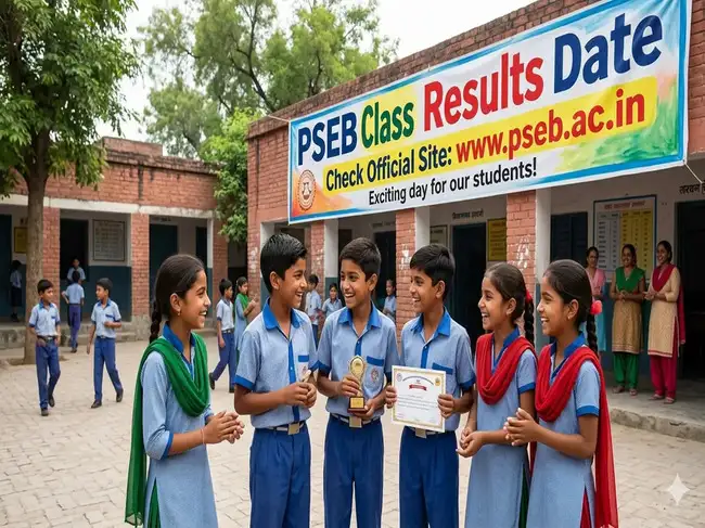 PSEB Class 5 results 2026 Date and Time: No online link available ...