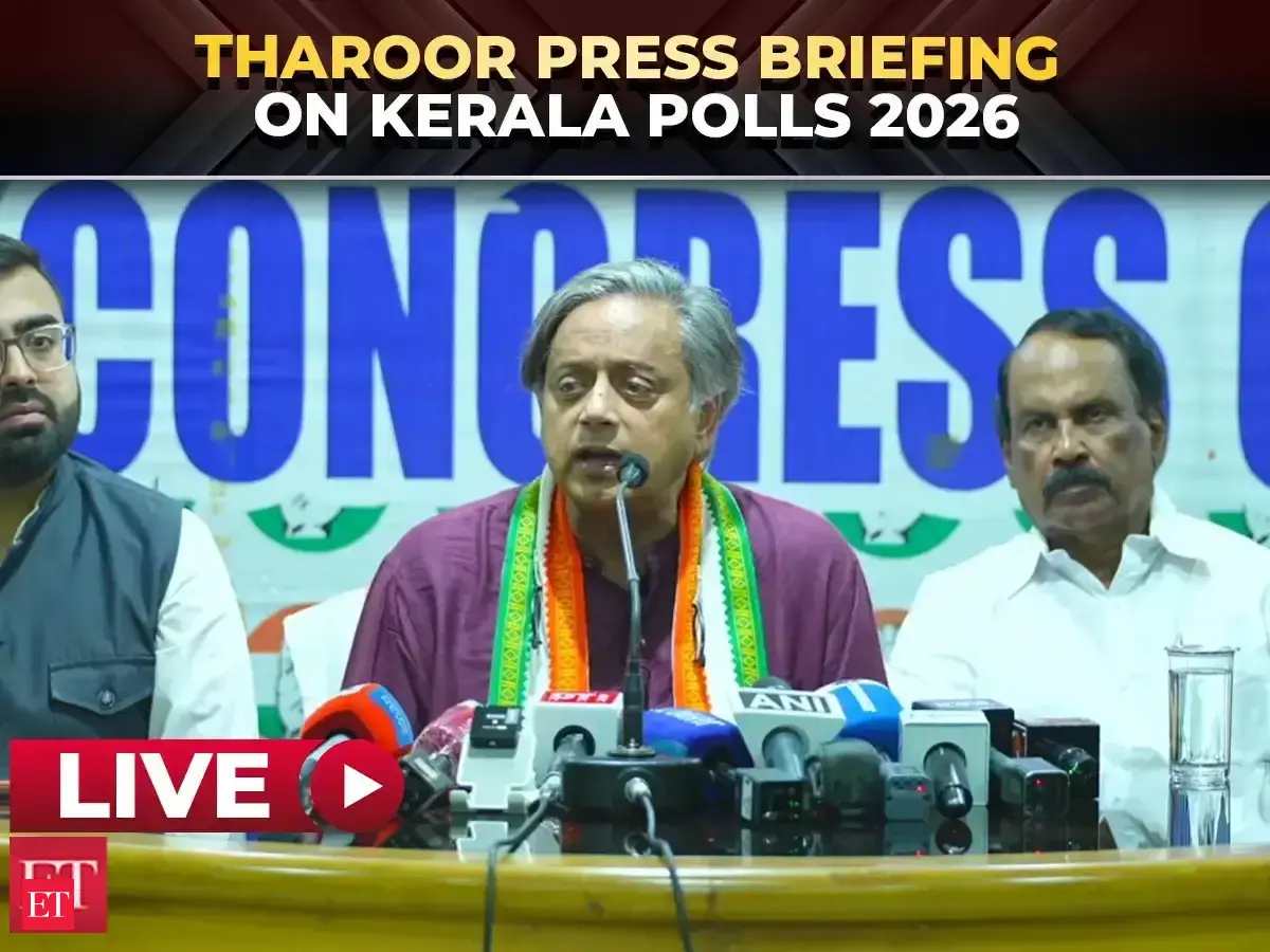 Shashi Tharoor speaks on Kerala Elections 2026 | Press conference | BJP ...
