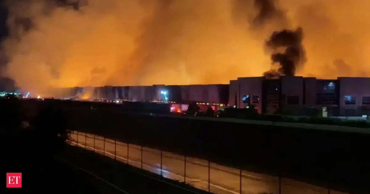 Ontario California warehouse fire: One pay dispute, $200 million gone ...