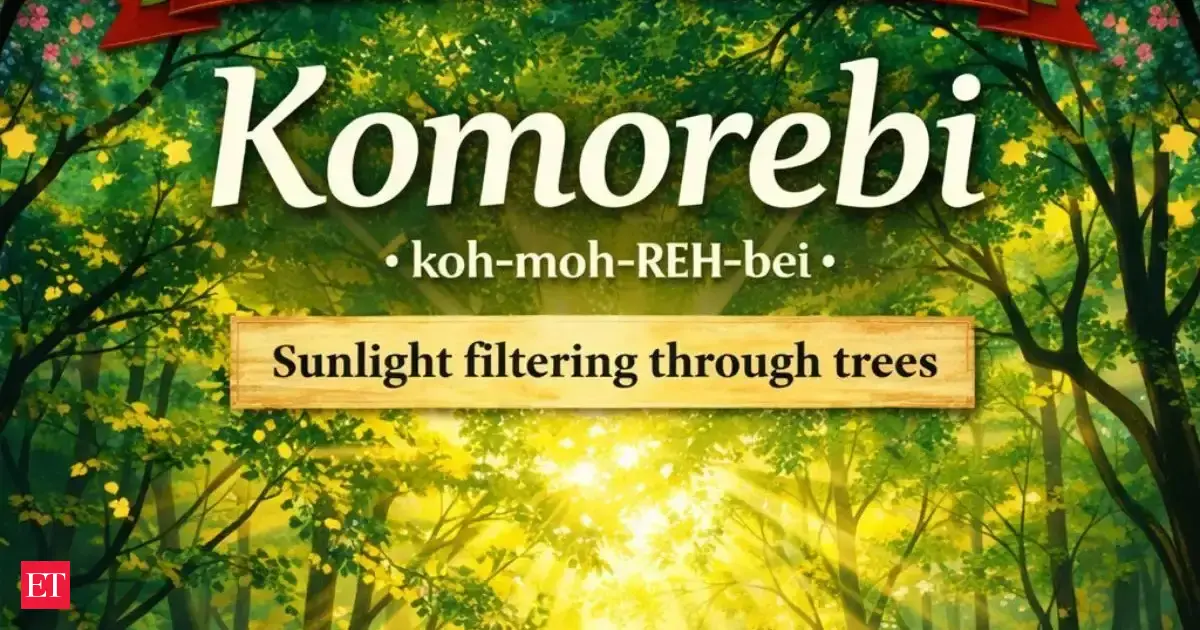Japanese word of the day ‘Komorebi’: This quiet Japanese word might ...
