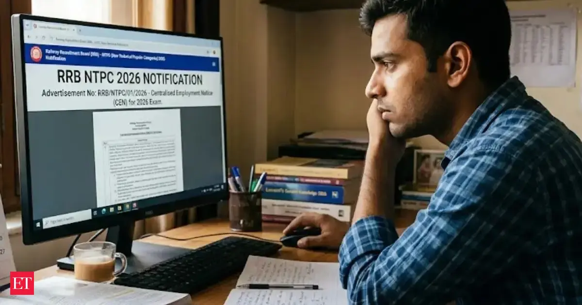 ntpc: RRB NTPC 2026 calendar released: Check full schedule of Railways ...