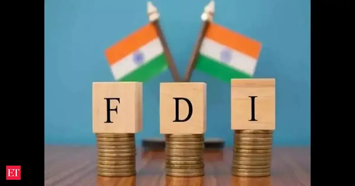 Singapore Tops FDI Equity Inflows in Apr-Dec FY26 - The Economic Times
