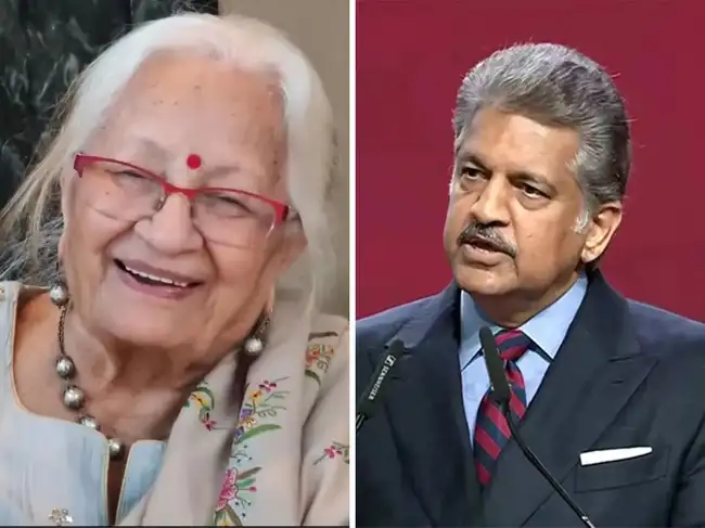 'You can start any day': 98-year-old Ahmedabad woman is Anand Mahindra ...