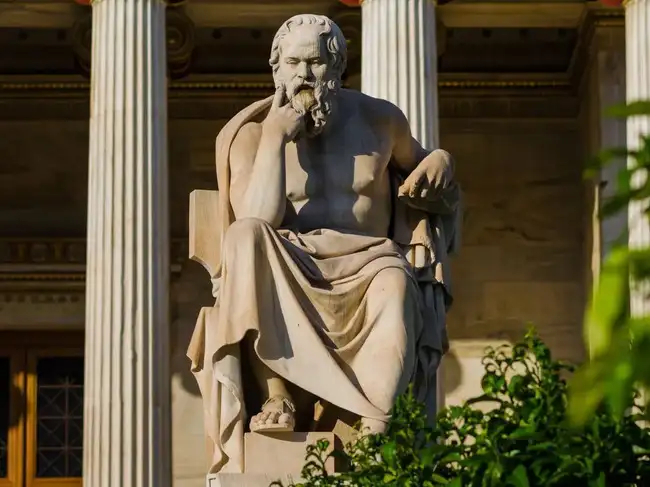 Quote of the day by Socrates: ‘I cannot teach anybody anything. I can ...
