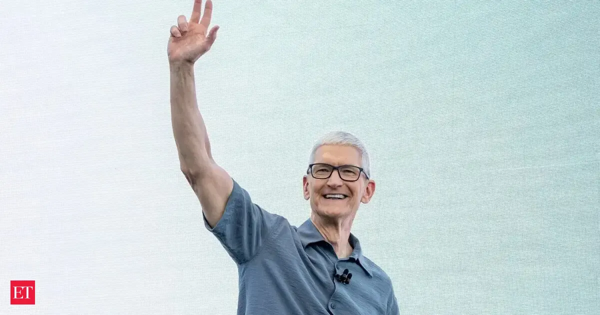 Apple CEO Tim Cook’s 15-year legacy by the numbers - The Economic Times