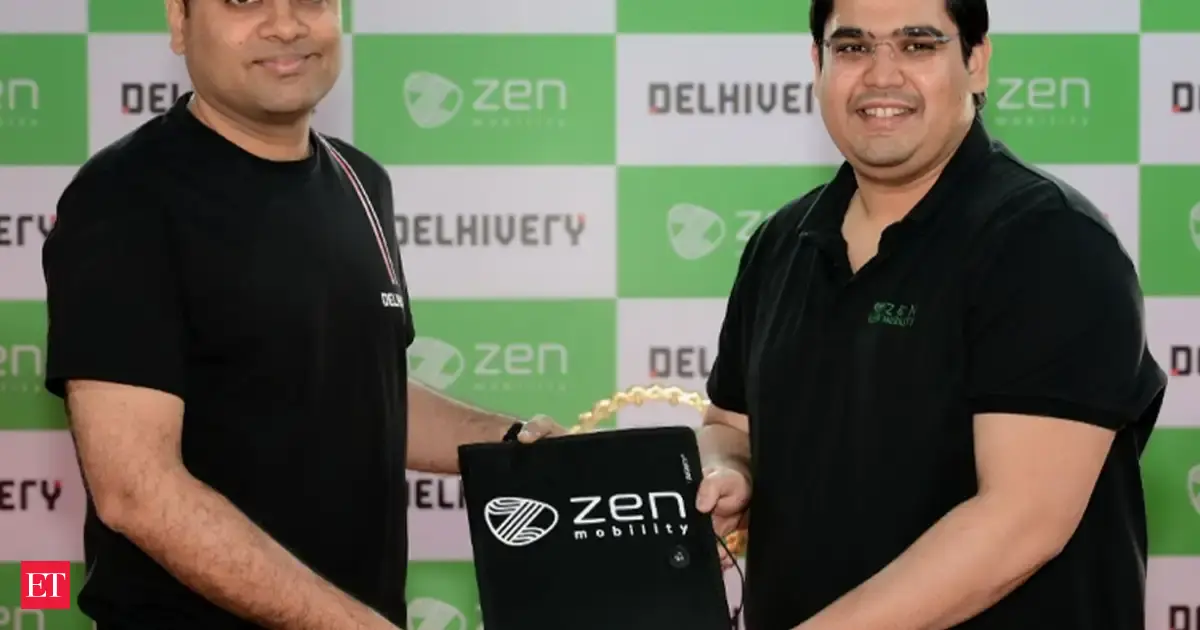 Zen Mobility and Delhivery announce EV partnership for pan-India ...