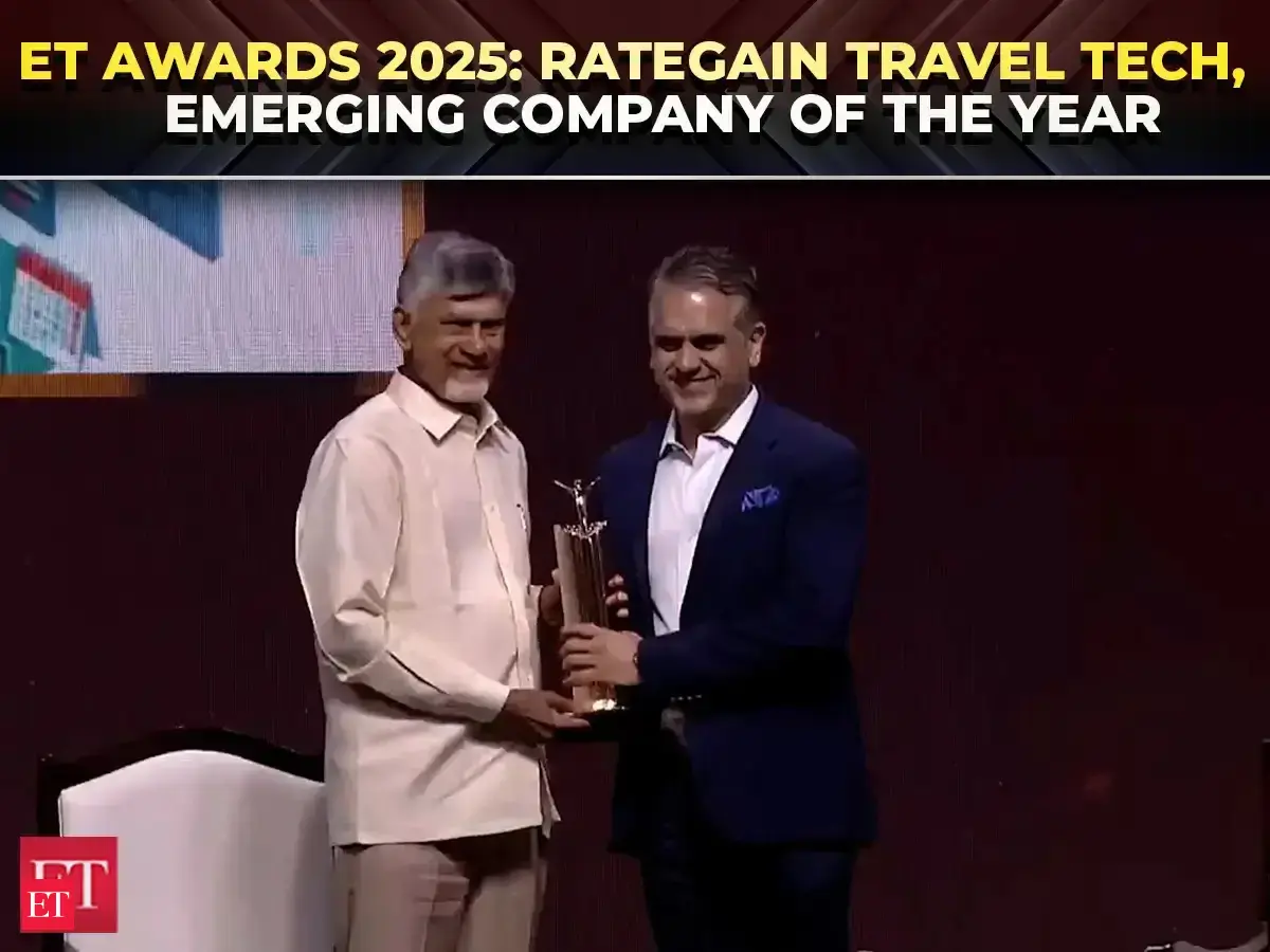 ET Awards for Corporate Excellence 2025 | Rategain Travel Tech awarded ...