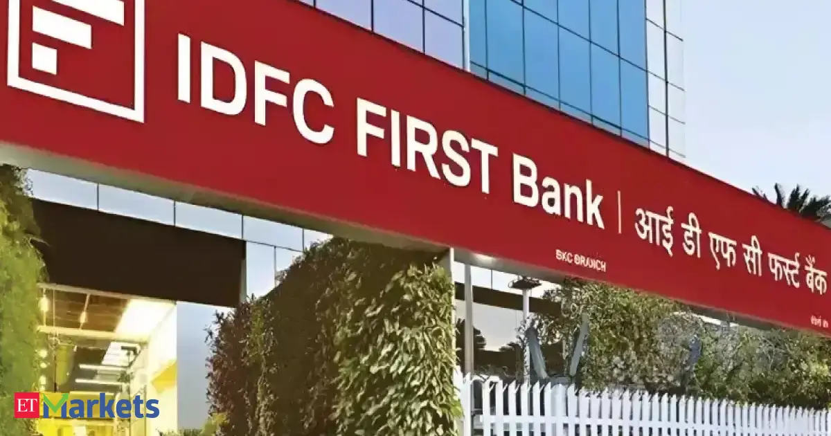 IDFC First Bank shares jump over 3% as Q4 net profit rises 5%, NII up ...