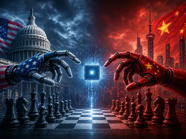 Shots fired in the AI war: US and China clash over code and control ...