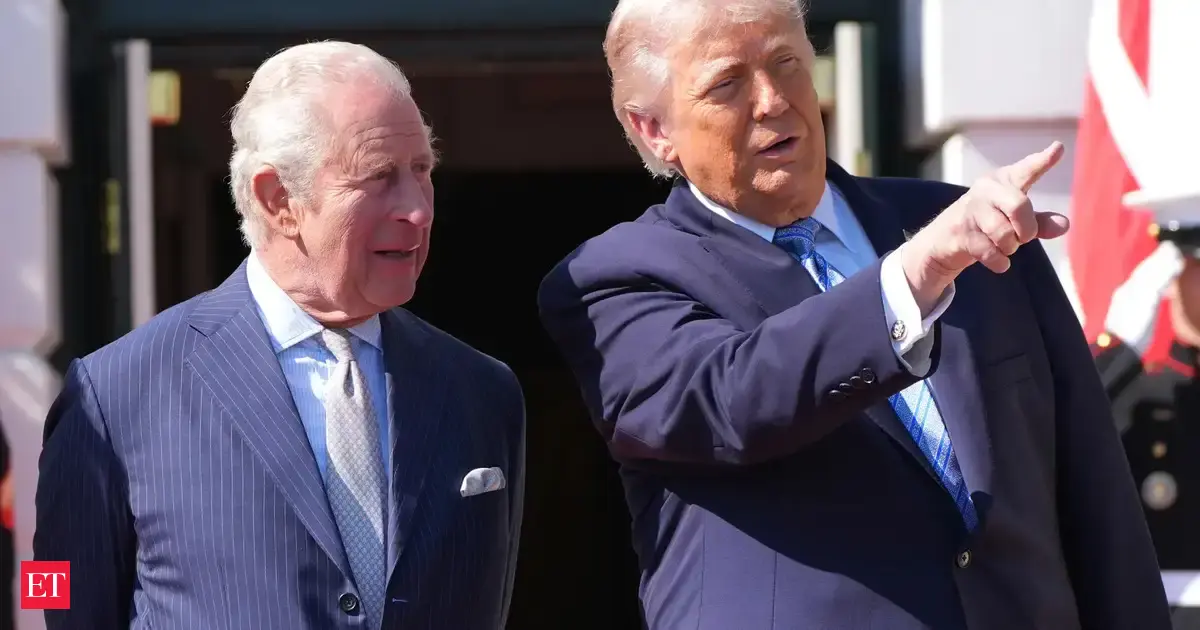 Donald Trump: The surprise gift King Charles presented to Donald Trump ...