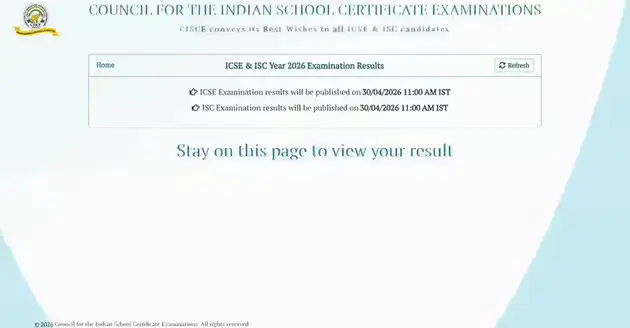 ICSE, ISC Results 2026 Live Updates: CISCE to release Class 10, 12 ...