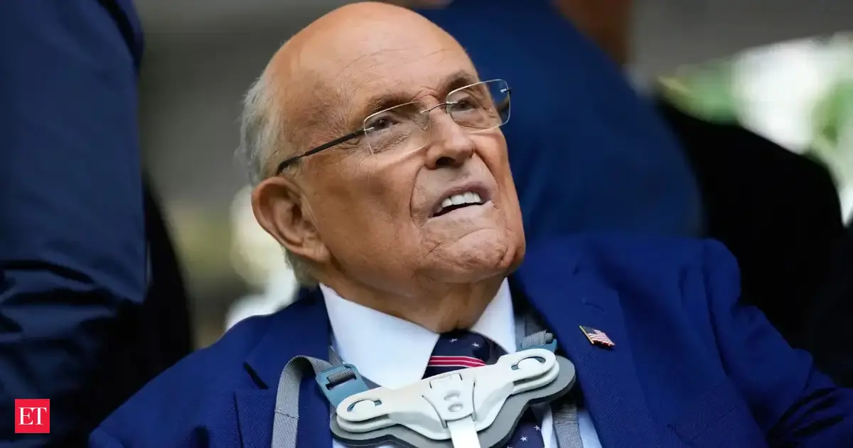 Rudy Giuliani critical condition health update: Rudy Giuliani in ...