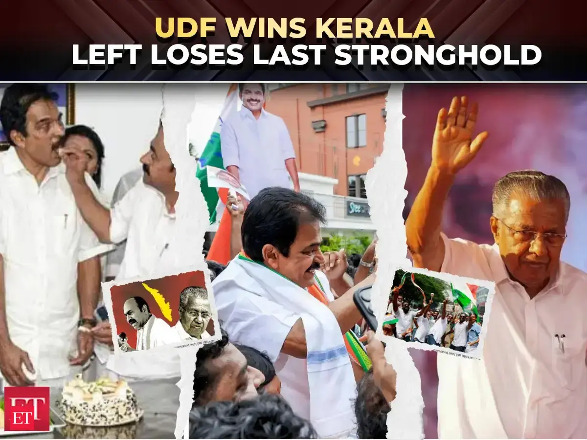 Kerala Election Result 2026: UDF crosses majority mark, Congress-led ...