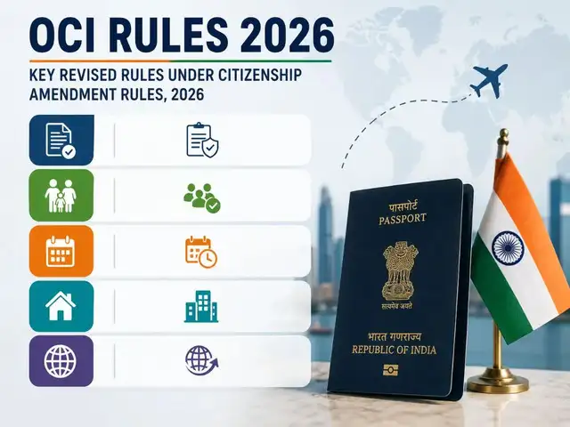 OCI rules 2026: List of key revised rules under Citizenship Amendment ...