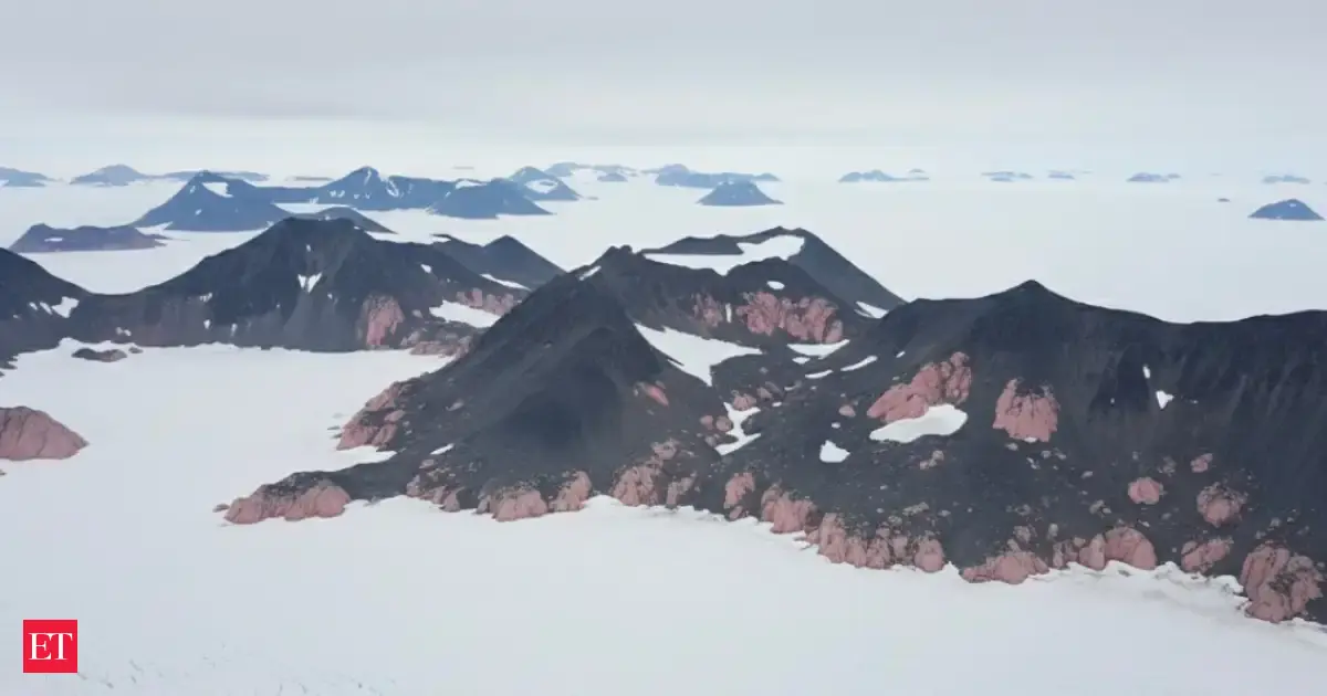 These strange pink rocks in Antarctica just revealed a massive hidden ...