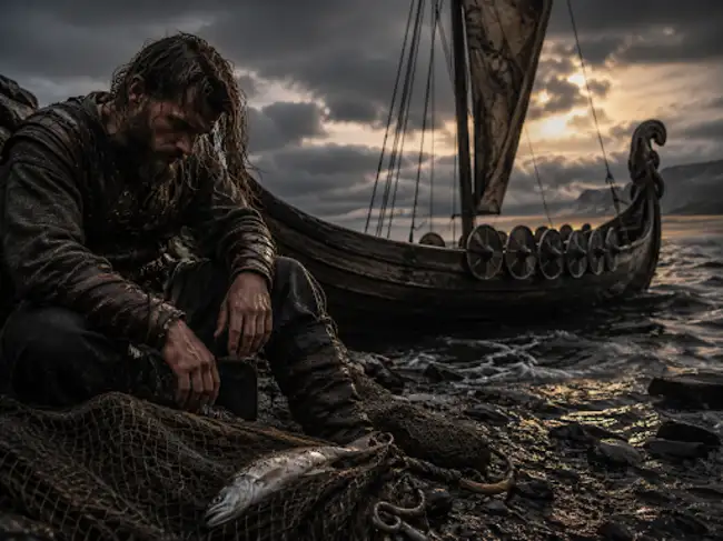 Viking proverb of the day: ‘The fish would bite on the hook now if we ...