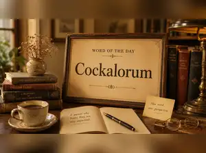 Word of the Day: Cockalorum - The Economic Times