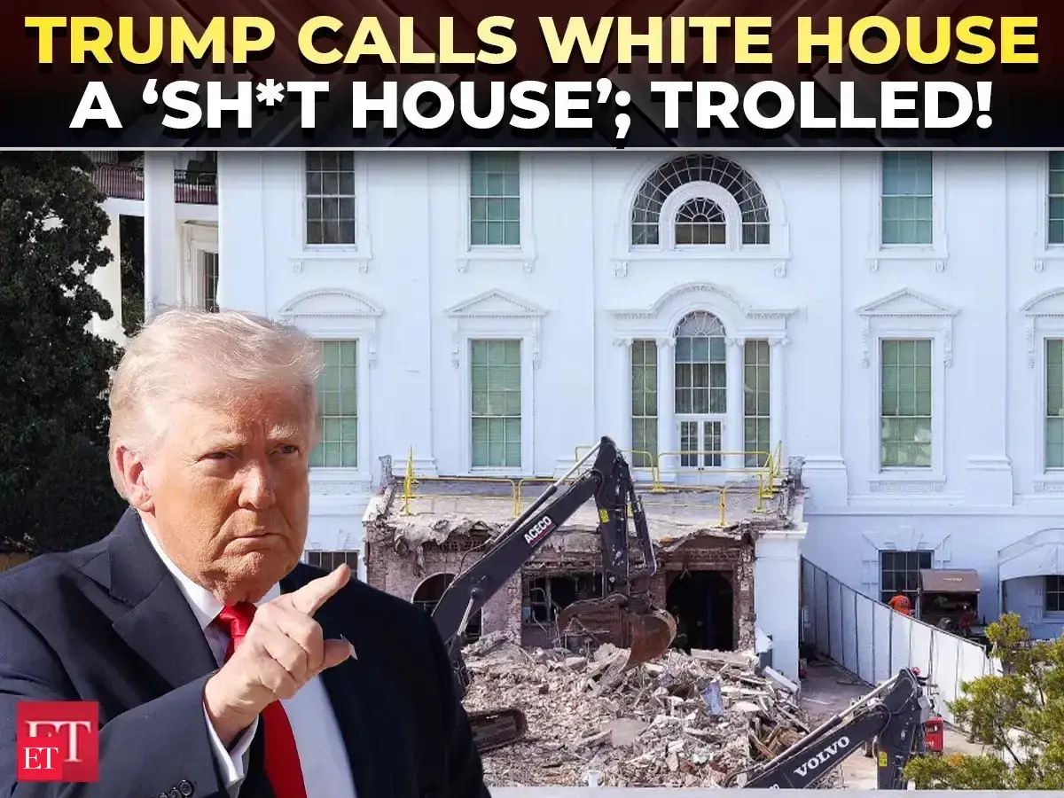 'Normally I’d call it Sh*thouse, but…’: Trump insults White House as ...