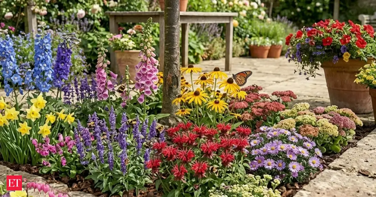 The border-planning trick that keeps pollinators visiting from spring ...