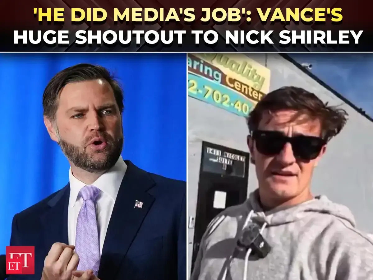 'PEOPLE LIKE NICK SHIRLEY…': Vance TORCHES Dems while praising YOUTUBER ...