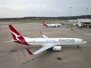 WATCH: Qantas passenger banned after biting flight attendant on ...