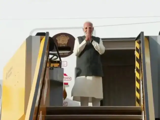 PM Modi lands in Norway, talks to centre around trade and tech - The ...