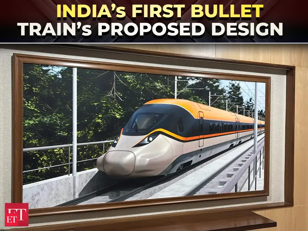 Proposed look of India’s first ‘Vande Bullet’ train revealed ahead of ...