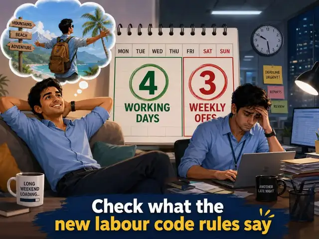 3 Days off every week? Here’s what new labour code rules say about 4 ...