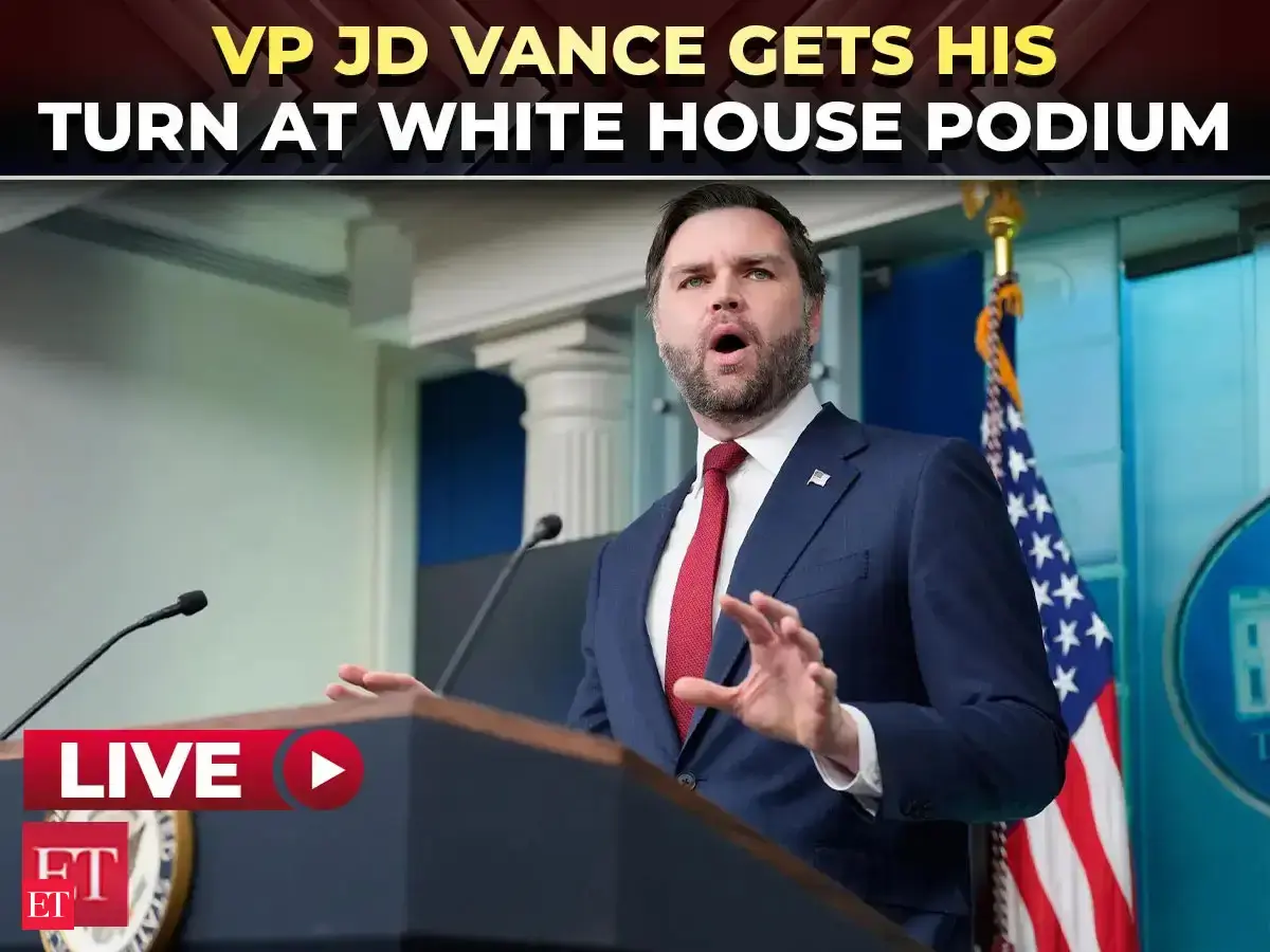 jd vance: White House BRIEFING LIVE | VP JD Vance steps into WH ...