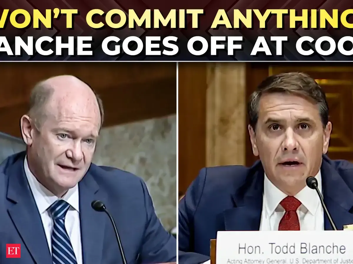 ‘Can you commit Trump family gets nothing?’ Coons corners Blanche over ...