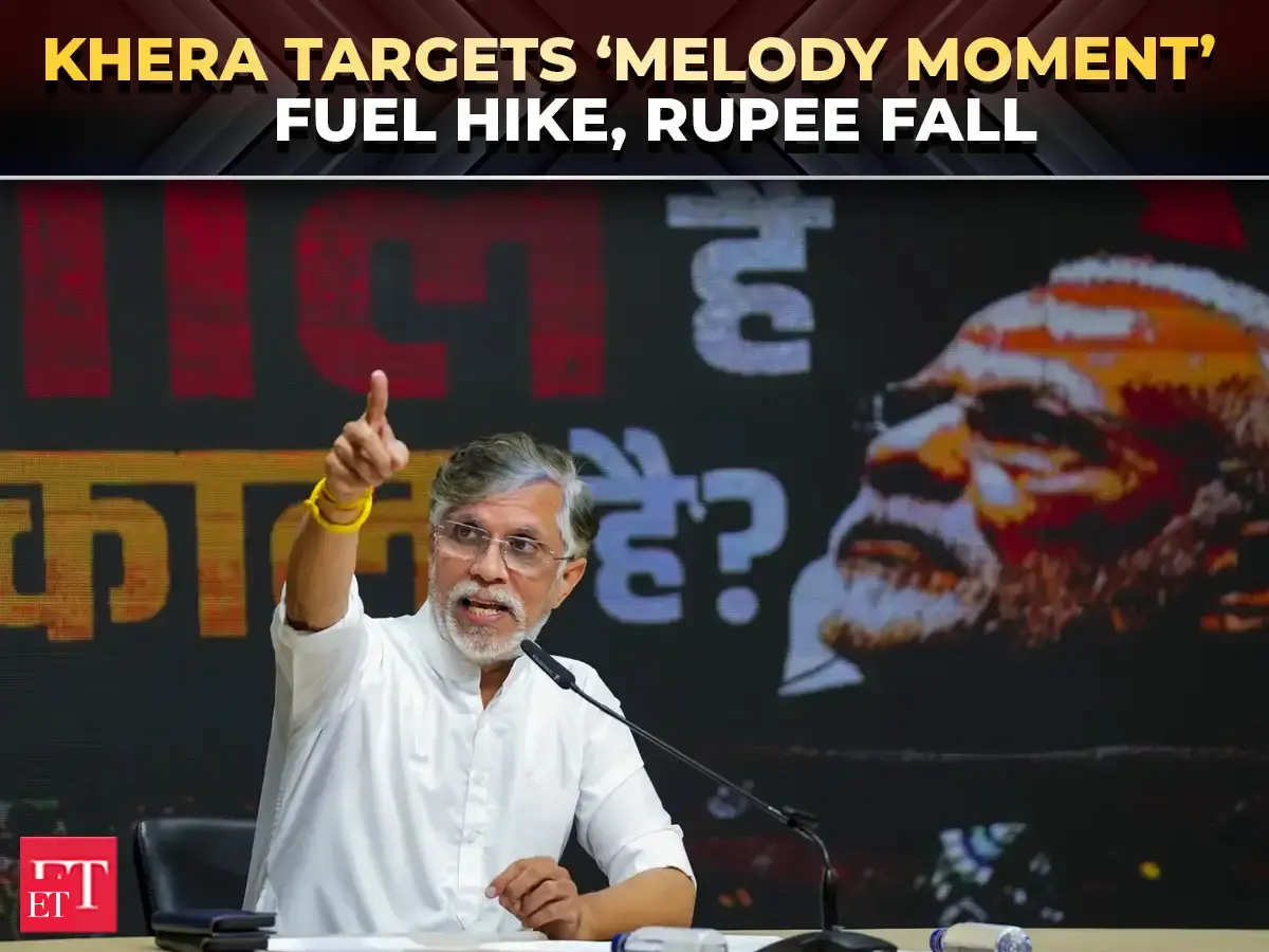Khera takes dig at PM Modi’s ‘Melody moment’; attacks over fuel prices ...