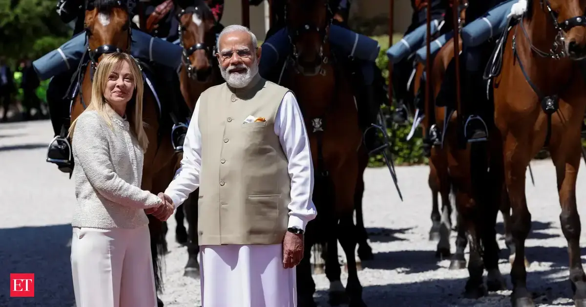 PM Modi holds talks with Italian counterpart Giorgia Meloni - The ...