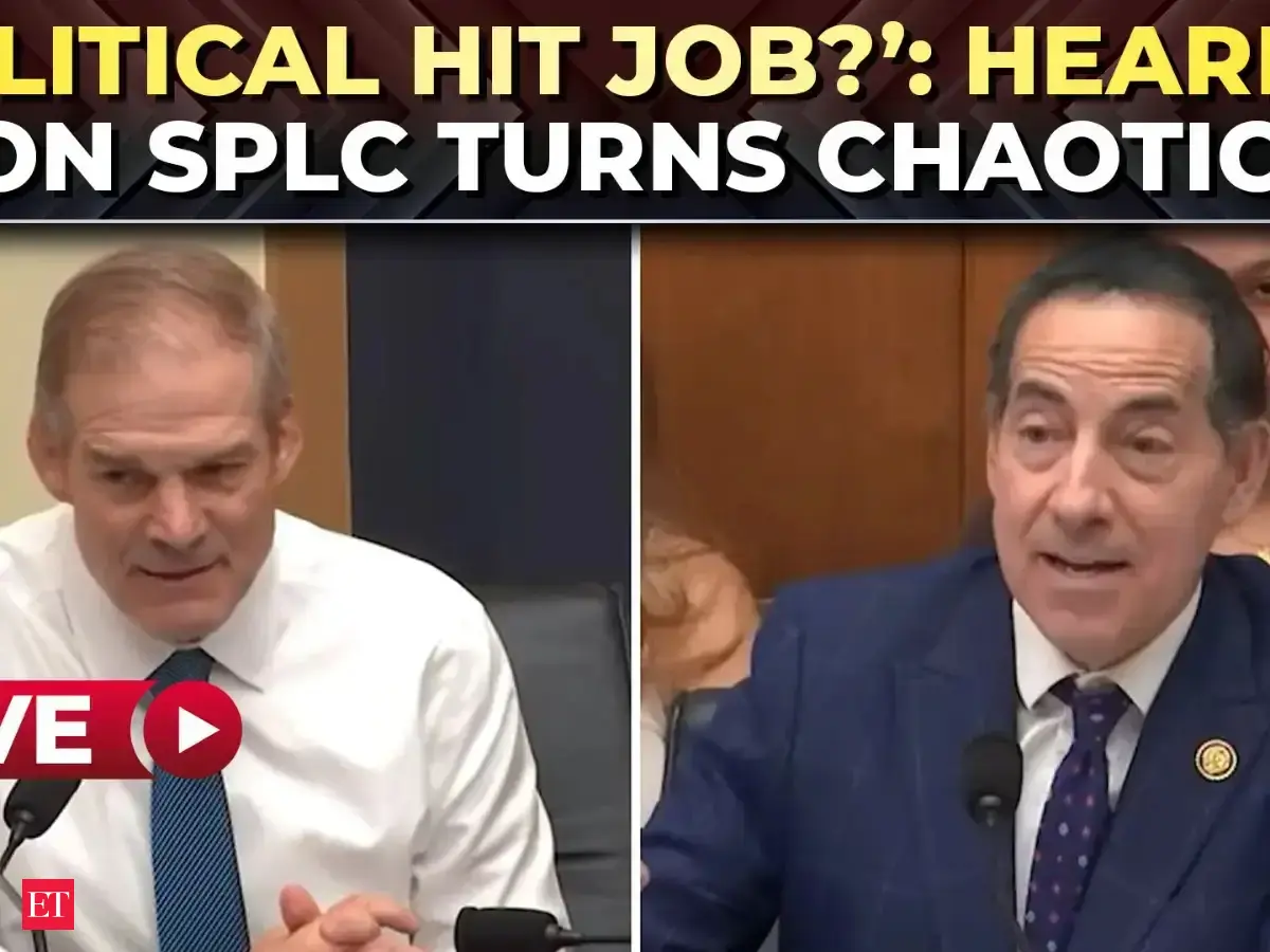 LIVE | ‘Manufacturing hate?’: GOP targets SPLC in explosive House ...