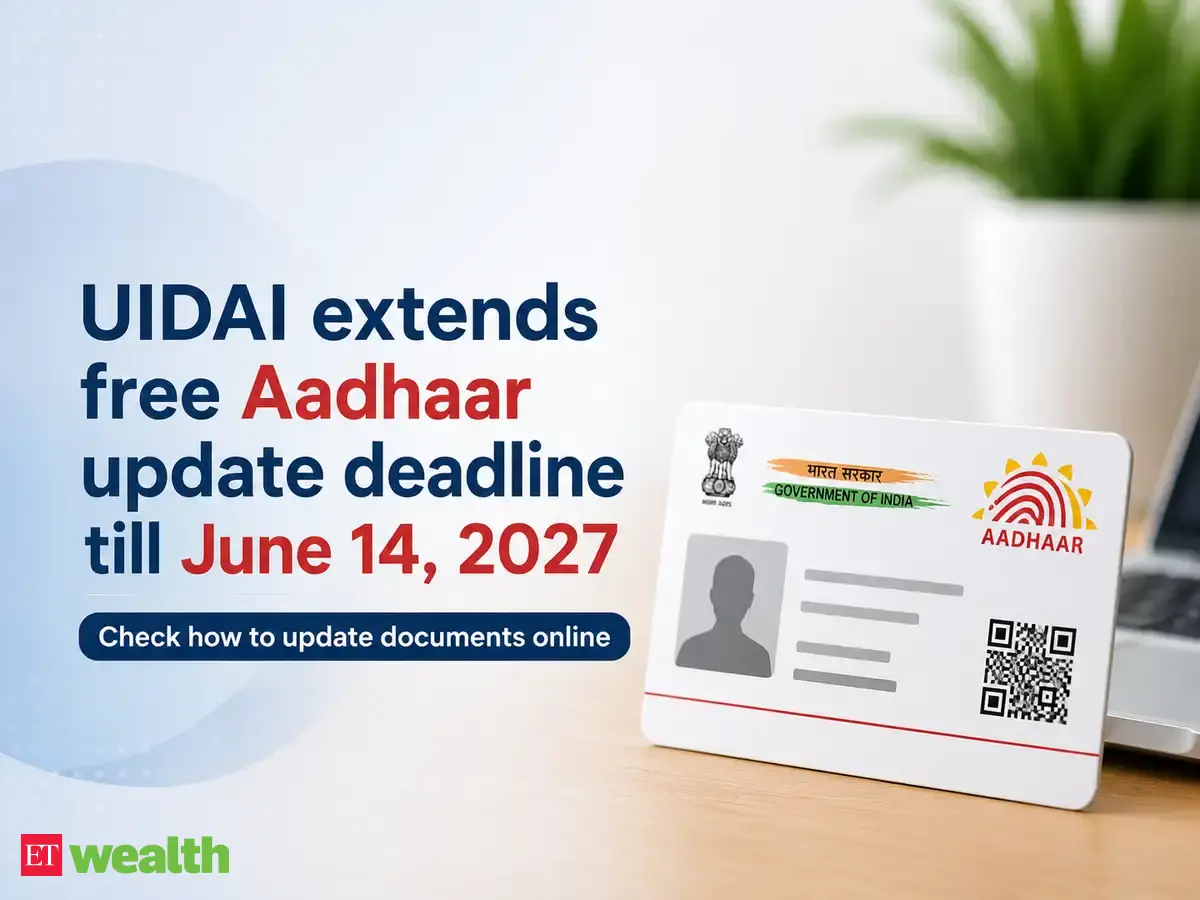 What is the new deadline to update your Aadhaar card documents on the ...