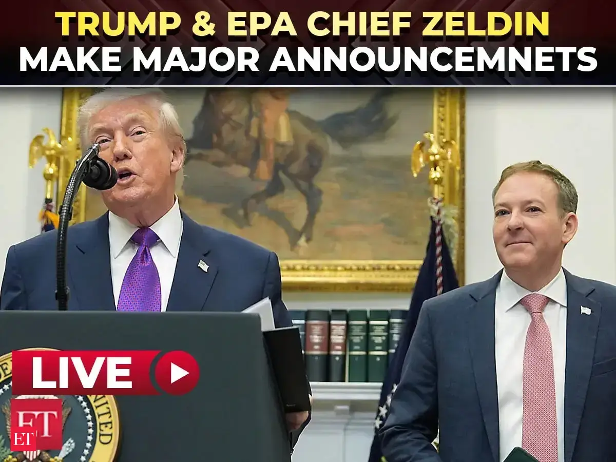 LIVE | Trump, Zeldin make EPA announcement amid tensions over energy ...