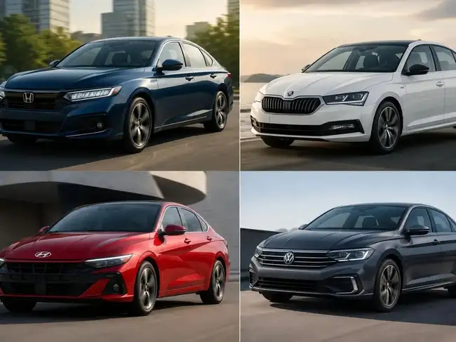 turbo: Honda City facelift 2026 vs Skoda Slavia vs Verna vs Virtus ...