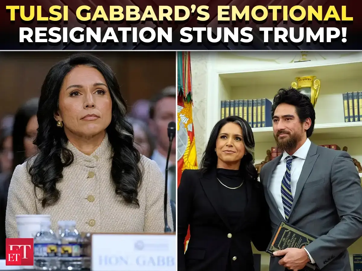 'I must step away…': Tulsi Gabbard quits Trump Cabinet as husband ...